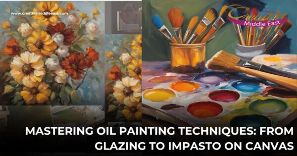Mastering Oil Painting Techniques: From Glazing to Impasto on Canvas - Creativa Middle East ...